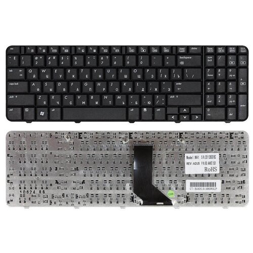 Клавиатура для ноутбука HP Pavilion G60-117 черная