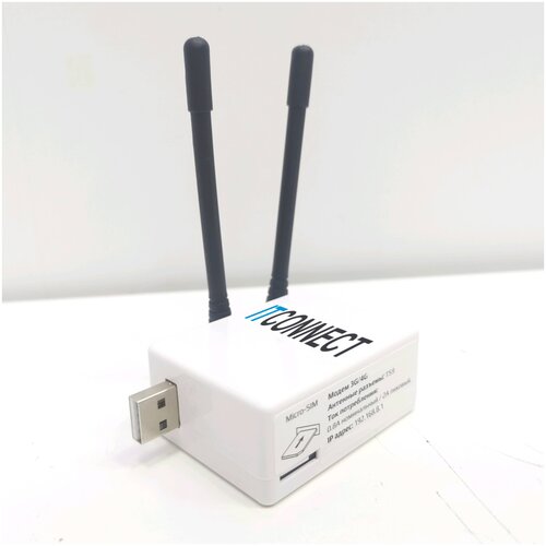 Любой тариф 4G LTE USB модем iTCONNECT для Интернета с iMEi \ TTL