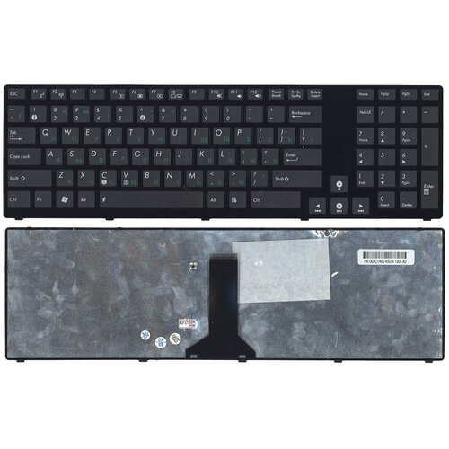 Клавиатура для ноутбука Asus X93, черная с черной рамкой