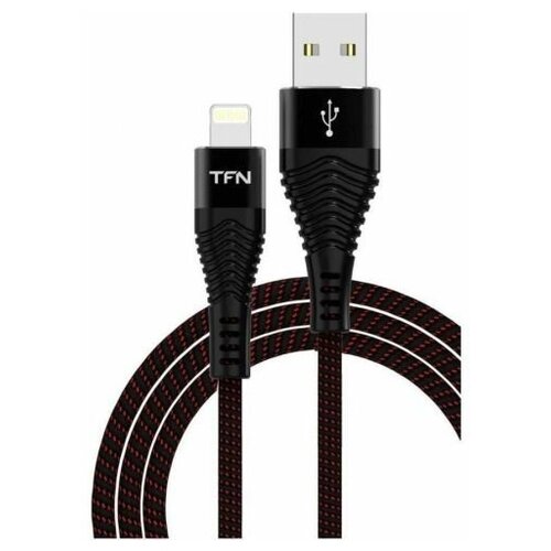 TFN USB - Lightning Forza, 1 м, 1 шт., черный