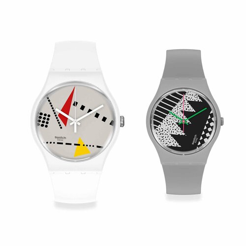 Наручные часы swatch BACK TO 1984 SPECIAL SET SZS34, серый