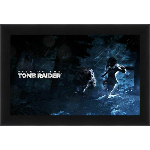 Плакат, постер на бумаге Rise Of The Tomb Raider. Размер 42 х 60 см