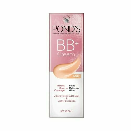 Pond's BB+ CREAM, Ivory, SPF 30 PA++ (BB крем - ББ крем и тональная основа, Мгновенное покрытие, тон айвори, Пондс), 9 г.