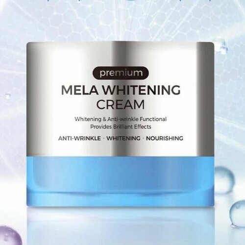 Корейская косметика. Осветляющий крем для лица Pretty Skin Premium Mela Whitening Cream