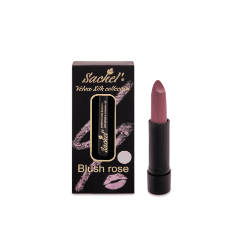 Помада для губ Sachel (Сашель) Velveo Silk collection Blush rose, Сашера-Мед, 4,5г