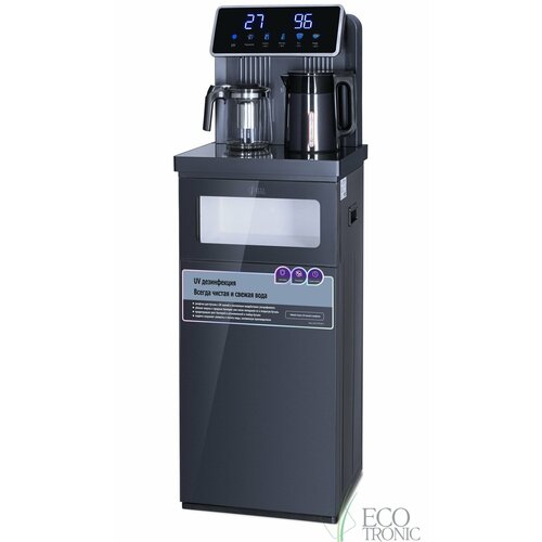 Кулер с чайным столиком Тиабар Ecotronic TB30-LNR UV dark grey