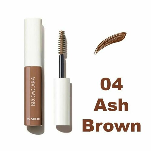 The Saem Тушь для бровей 4,5 г Saemmul Browcara, оттенок 04 Ash Brown