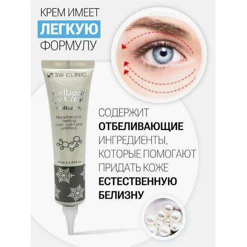 Увлажняющий крем для век с коллагеном Clinic Collagen Eye Cream, 40 мл