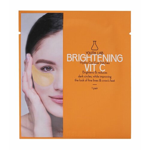 YOUTH LAB Brightening Vit-C Hydra-Gel Eye Patches Патчи для области вокруг глаз гидрогелевые Сияние, 2 шт.