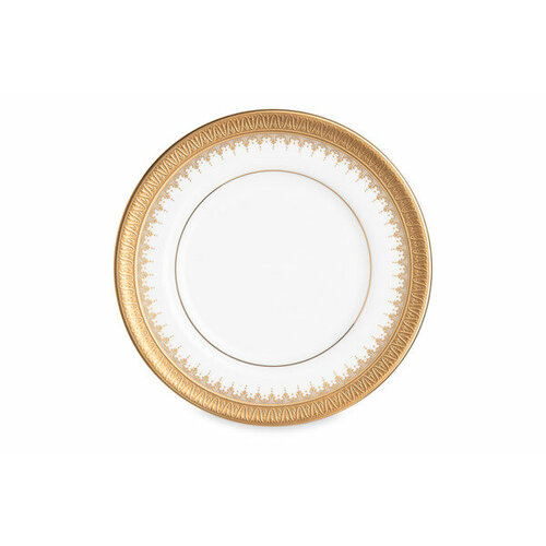 Тарелка пирожковая Narumi Золотая монета 16 см, фарфор костяной