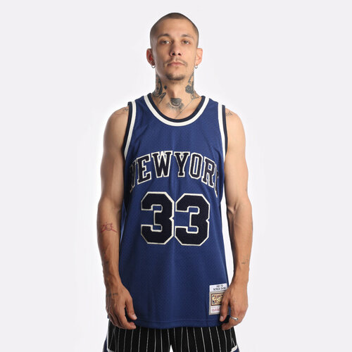 Майка Mitchell & Ness Mitchell and ness Chenille Swingman, размер M, синий