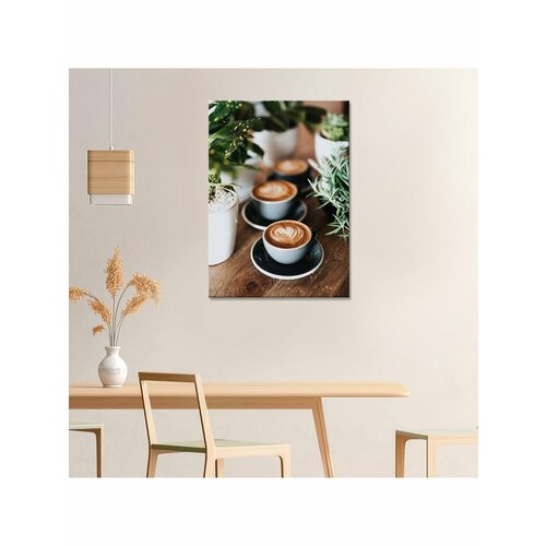 Картина на холсте с подрамником Утренний кофе 2 60х80