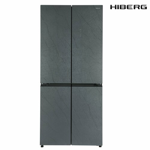 Холодильник с возможностью встраивания 83*191 HIBERG RFQ 610G GS