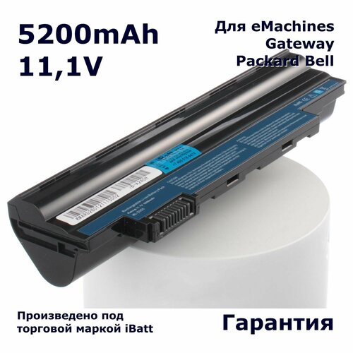 Аккумулятор iBatt 5200mAh, для 355-N571G25ikk 355-131G25Ikk LT27 dot s se DOTS-C-261G32nkk DOT SE-610 DOTS-C-261G32nuw