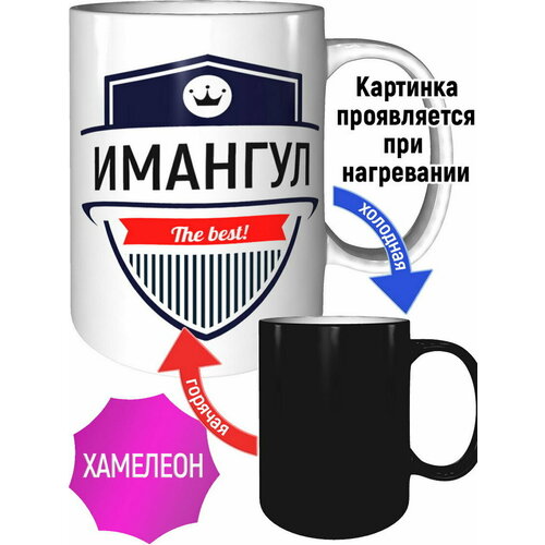 Кружка Имангул The Best - с проявлением картинки от тепла