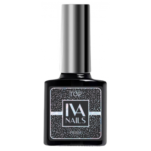 IVA Nails Верхнее покрытие Top Prism, голографический, 8 мл