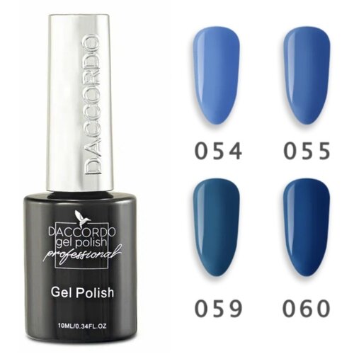 DACCORDO Gel Polish/Гель-лак/Набор 4 шт