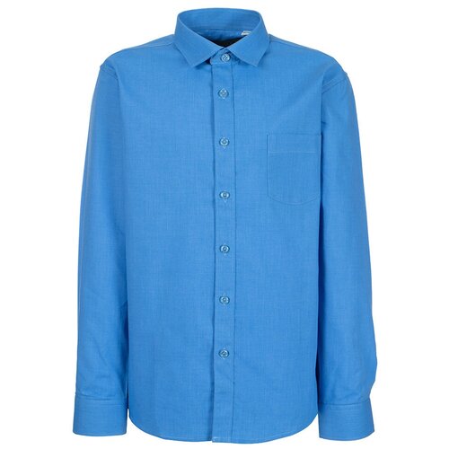 Школьная рубашка Tsarevich, размер 146-152, синий