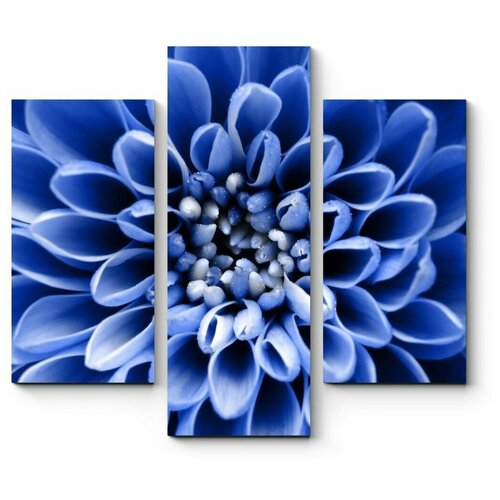 Модульная картина Запах синего60x54
