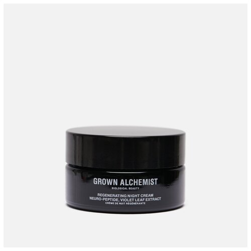 Grown Alchemist Regenerating Night Cream Восстанавливающий ночной крем для лица Нейро-пептид и фиалка, 40 мл