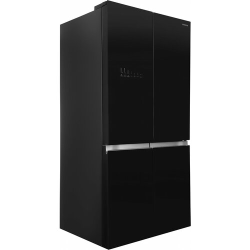 Холодильник Hitachi R-WB720VUC0 GBK 3-хкамерн. черное стекло