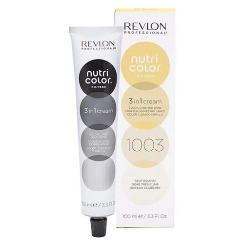 Revlon Professional Краситель прямого действия Nutri Color Filters 3 In 1 Cream, 1003 golden blonde, 100 мл, 122 г