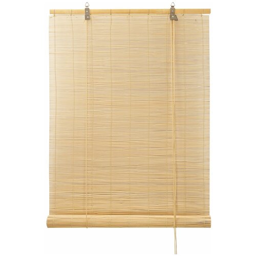 Рулонные шторы ПраймДекор, бамбук , 120х160