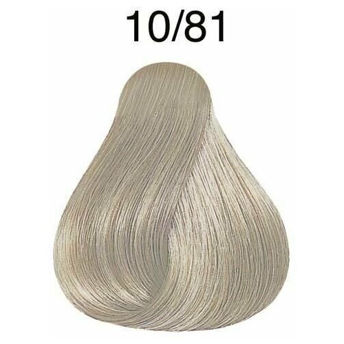 Kadus Professional demi-permanent крем-краска для волос Ammonia-free, 10/81 яркий блонд перламутрово-пепельный, 60 мл