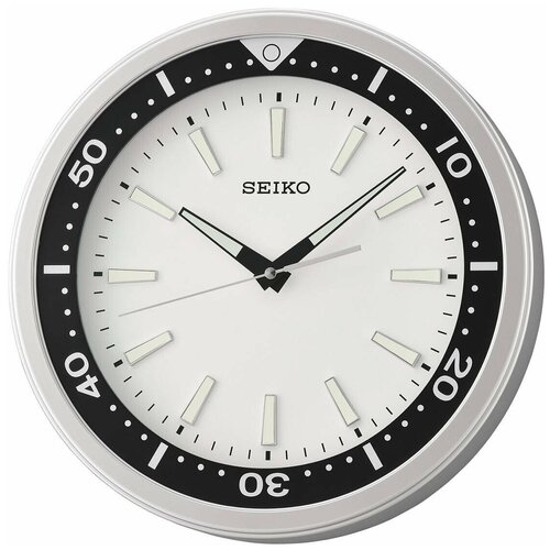 Seiko Настенные часы SEIKO QXA723SN со светящимися делениями