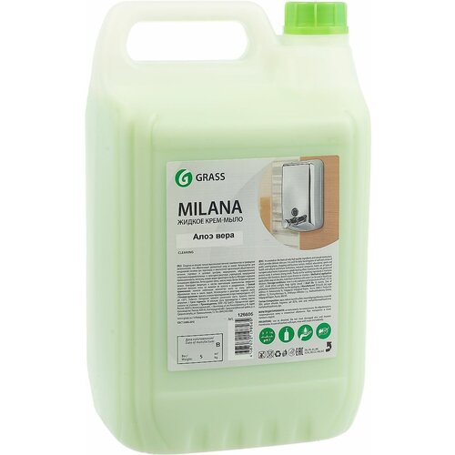 Мыло жидкое Milana эконом 5кг GRASS 125352