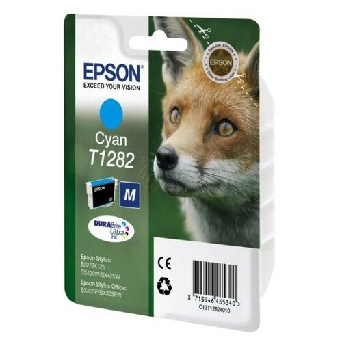 Картридж Epson (C13T12824012) Cyan для Stylus S22/SX125/130/230/235W/420W/425W/430W/435W/445W/Office BX305F