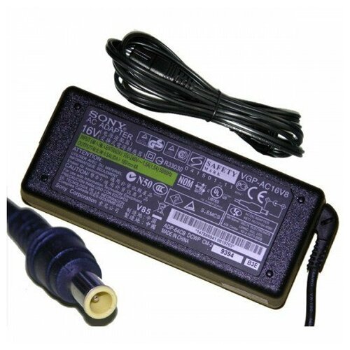 Для Sony VAIO VGN-TT290NA Зарядное устройство блок питания ноутбука (Зарядка адаптер + сетевой кабель/ шнур)