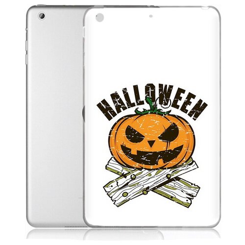 Чехол задняя-панель-накладка-бампер MyPads Хэллоуин доски тыква для iPad Pro 11 (2018) A1979/A1934/A2013 противоударный