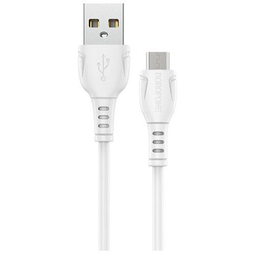 Дата-кабель USB универсальный MicroUSB Borofone BX51 (белый)