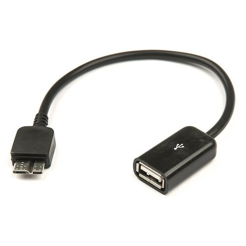 Адаптер USB2.0 Af-microB3.0 Dialog CU1001 с поддержкой OTG кабель - 0.15 метра