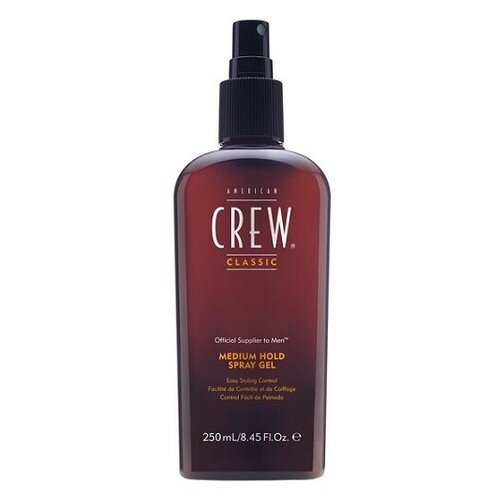 Спрей-гель для укладки волос American Crew Classic Medium Hold Spray Gel средней фиксации, 250мл