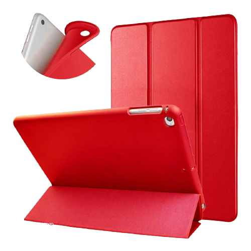 Чехол-книга на силиконовой основе для планшета Apple iPad Pro 12.9 (2018/2020) красный