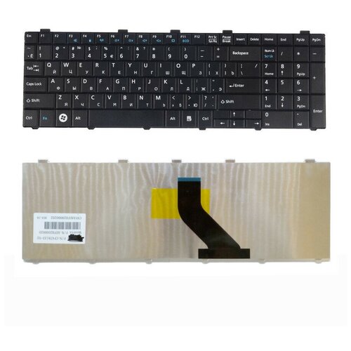Клавиатура для Fujitsu LifeBook AH531, AH530, A530, A531, NH751, AH512, A512 (AEFH2000020, CP478133-02, CP515525-01)
