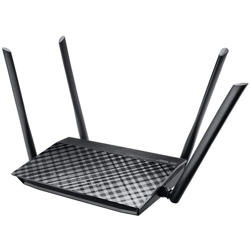 Wi-Fi роутер ASUS RT-AC1200, черный