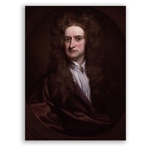 Постер на бумаге / Isaac Newton / Исаак Ньютон