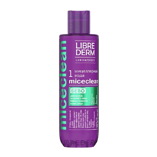 Librederm мицеллярная вода Miceclean Sebo, 200 мл, 250 г