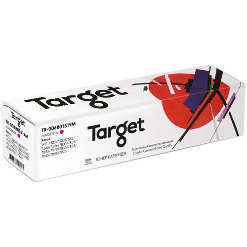 Тонер-картридж Target 006R01519M, пурпурный, для лазерного принтера, совместимый