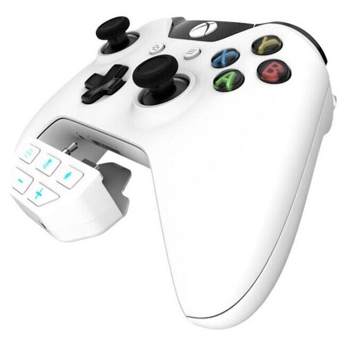 Аудио-адаптер/Усилитель звука для геймпада Microsoft Xbox One Wireless Controller Белый (Xbox One/Series X/S)