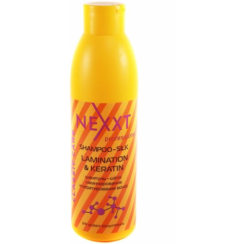 NEXPROF шампунь-шелк Professional Classic Сare Lamination & Keratin ламинирование и кератирование волос, 1000 мл