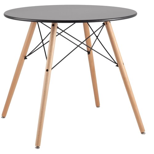 Стол Stool Group Eames DSW D80 черный