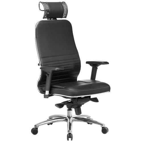 Компьютерное кресло Метта Samurai KL-3.04 для руководителя, обивка: экокожа: цвет: черный