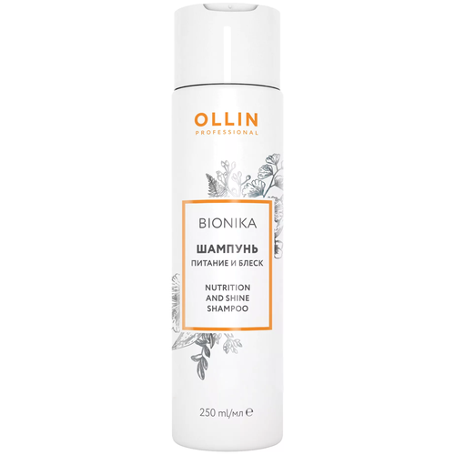 OLLIN Professional шампунь Bionika Nutrition And Shine Питание и блеск, 250 мл