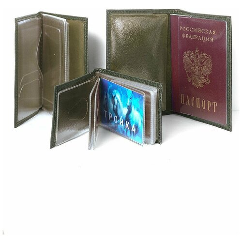 Комплект для паспорта RICH LINE НГ342, зеленый