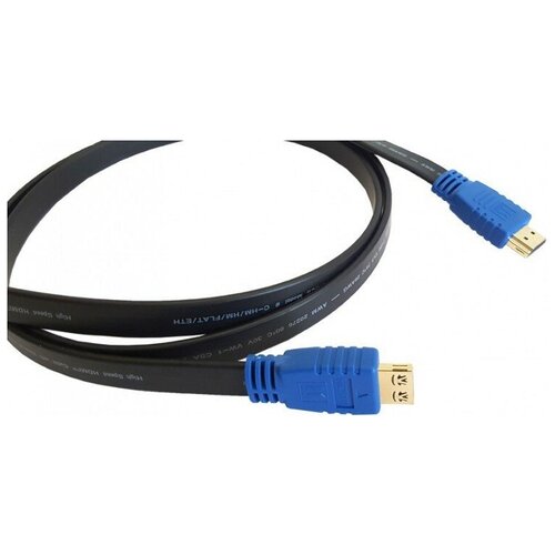 Kramer Кабель HDMI-HDMI (Вилка - Вилка), 1,8 м Kramer Electronics HDMI (m) - HDMI (m) 1.8м (C-HM/HM/FLAT/ETH-6)