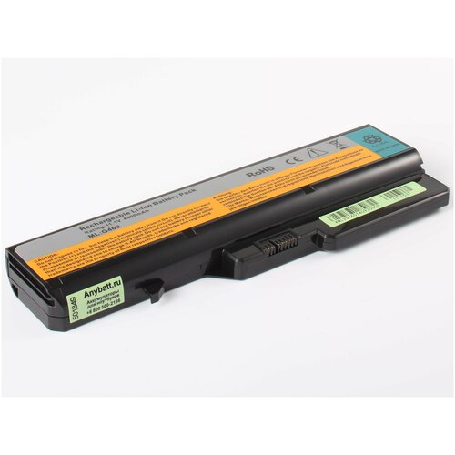 Аккумуляторная батарея Anybatt 11-U2-1537 4400mAh для iBM-Lenovo IdeaPad B570, IdeaPad Z460, IdeaPad Z570A, IdeaPad B575, IdeaPad V360, IdeaPad V570, IdeaPad Z465, IdeaPad Z570A 59329825, IdeaPad V370, IdeaPad G470, IdeaPad V570C, IdeaPad Z560A